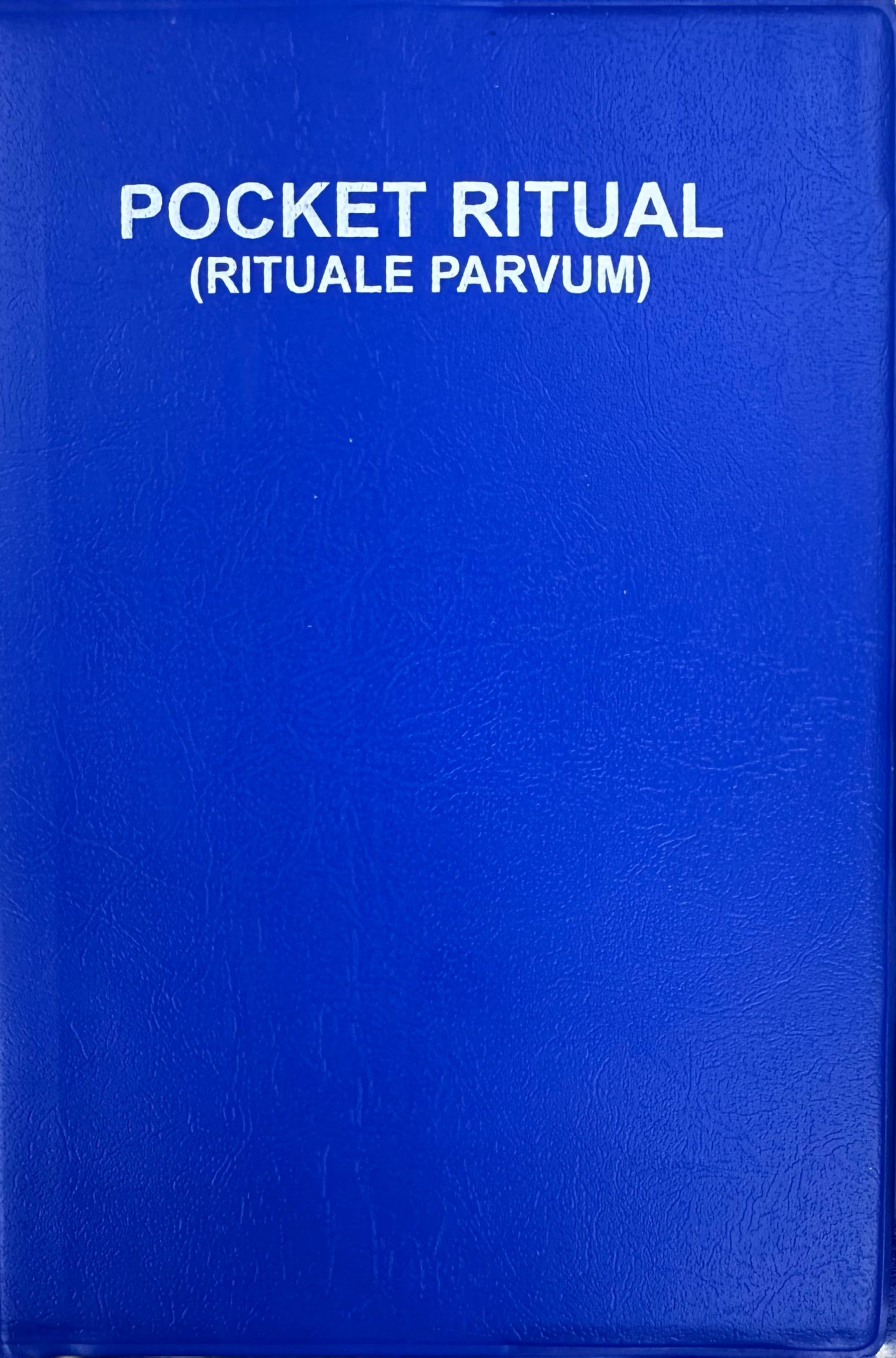 Pocket Ritual (Rituale Parvum) – Carlo Catholic Services Ltd